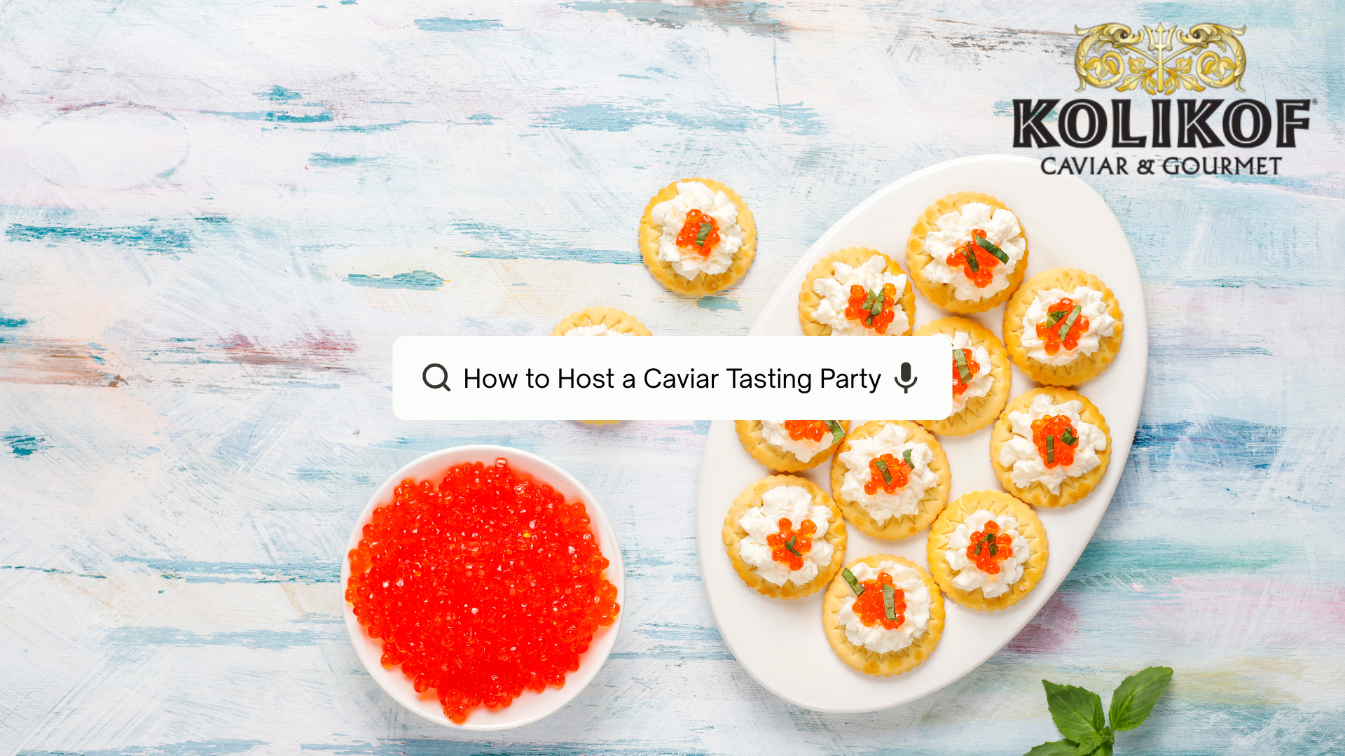 How to Host an Elegant Caviar Tasting Party: Tips, Tools & Pairings ...