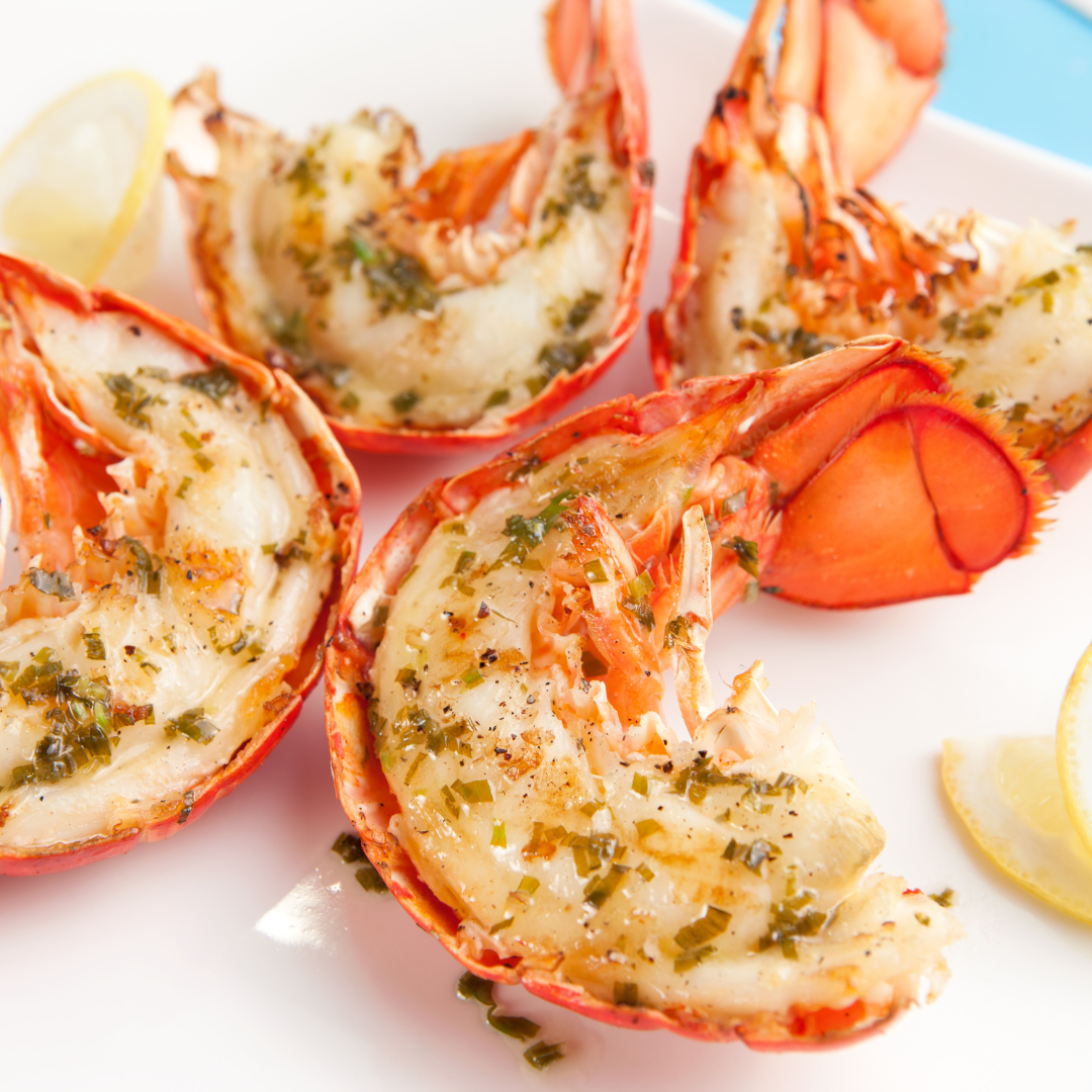 Grilled South African Lobster Tails with Garlic Butter – Kolikof ...